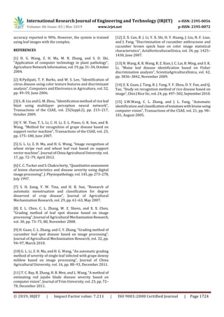 IRJET- Semi-Automatic Leaf Disease Detection and Classification System for Soybean Culture | PDF ...