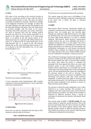 IRJET- The Multiphysiological Parameter Monitoring System | PDF