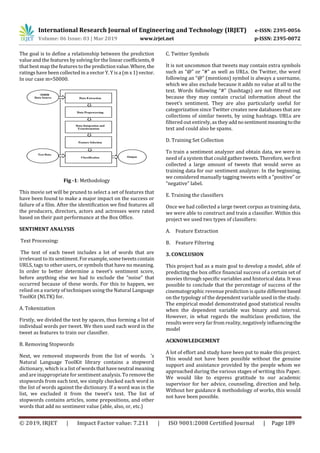 IRJET- Movie Success Prediction using Data Mining and Social Media ...