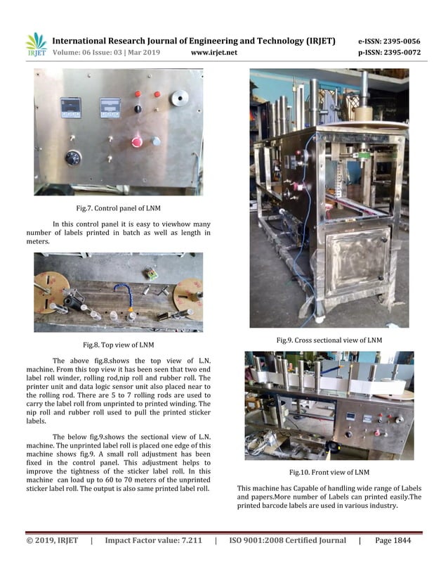 IRJET- Design of Label Numbering Machine | PDF