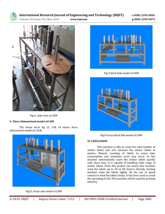 IRJET- Design of Label Numbering Machine | PDF