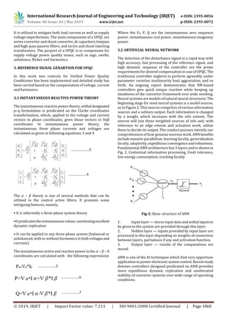 IRJET- A Comparison of Power Quality Improvement based on Controls of UPQC | PDF