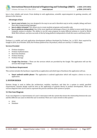 IRJET- Implementation of Handling Android Application using SMS(Short Message Service) | PDF