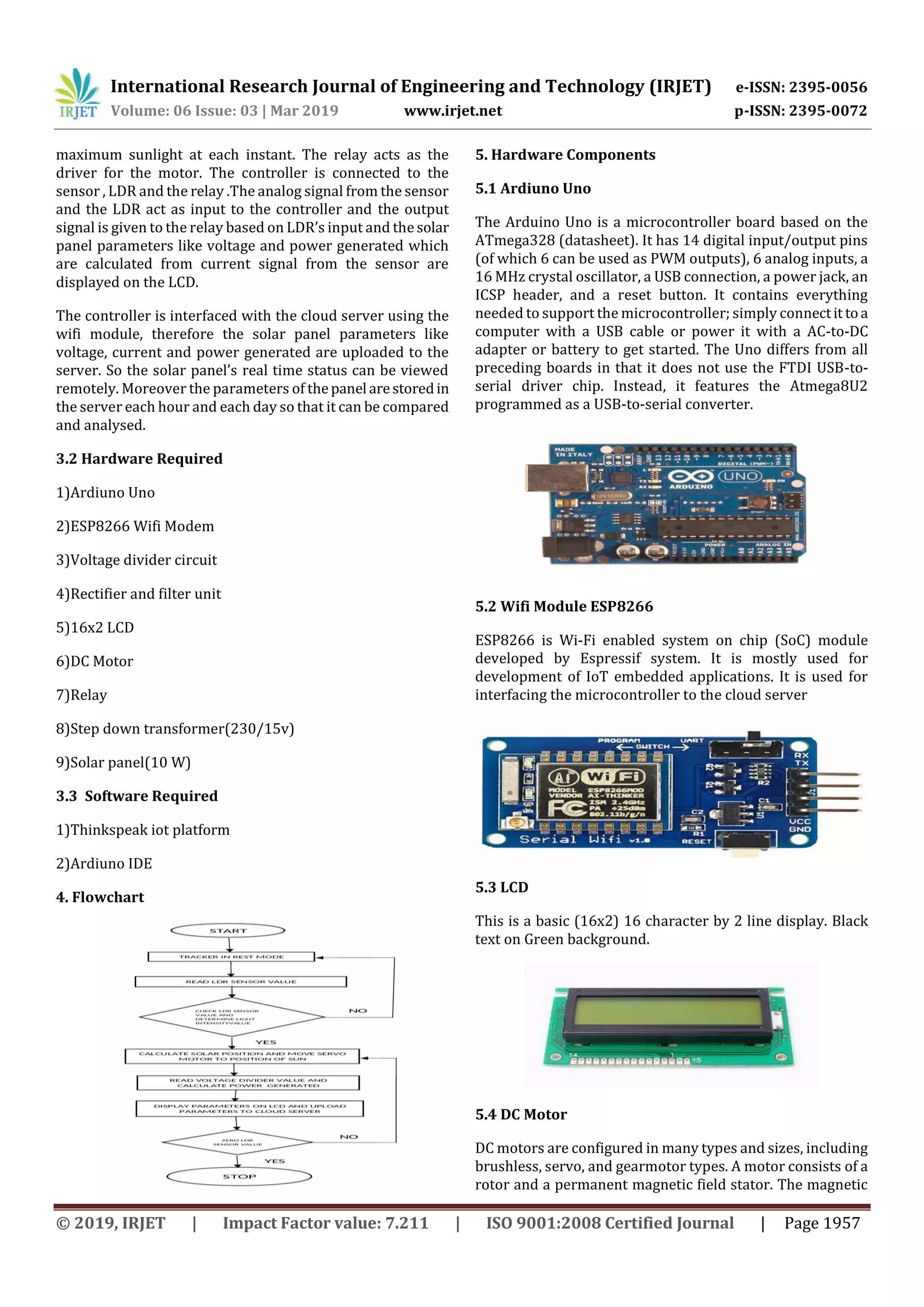 IRJET- IoT based Solar Power Monitoring System | PDF IRJET- IoT based Solar Power Monitoring System | PDF