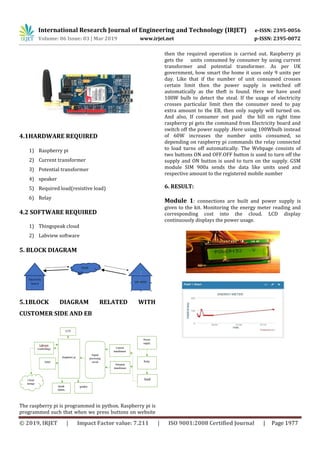 IRJET- IoT based Monitoring and Controlling of Smart Speaking Energy ...