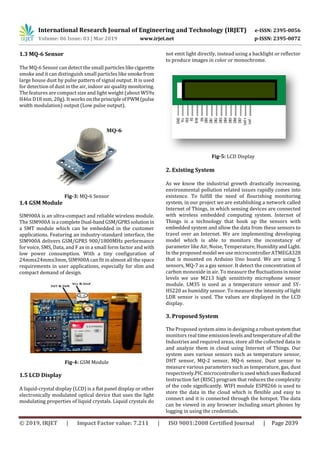 IRJET- IoT based Industrial Pollution Monitoring System | PDF | Indoor ...