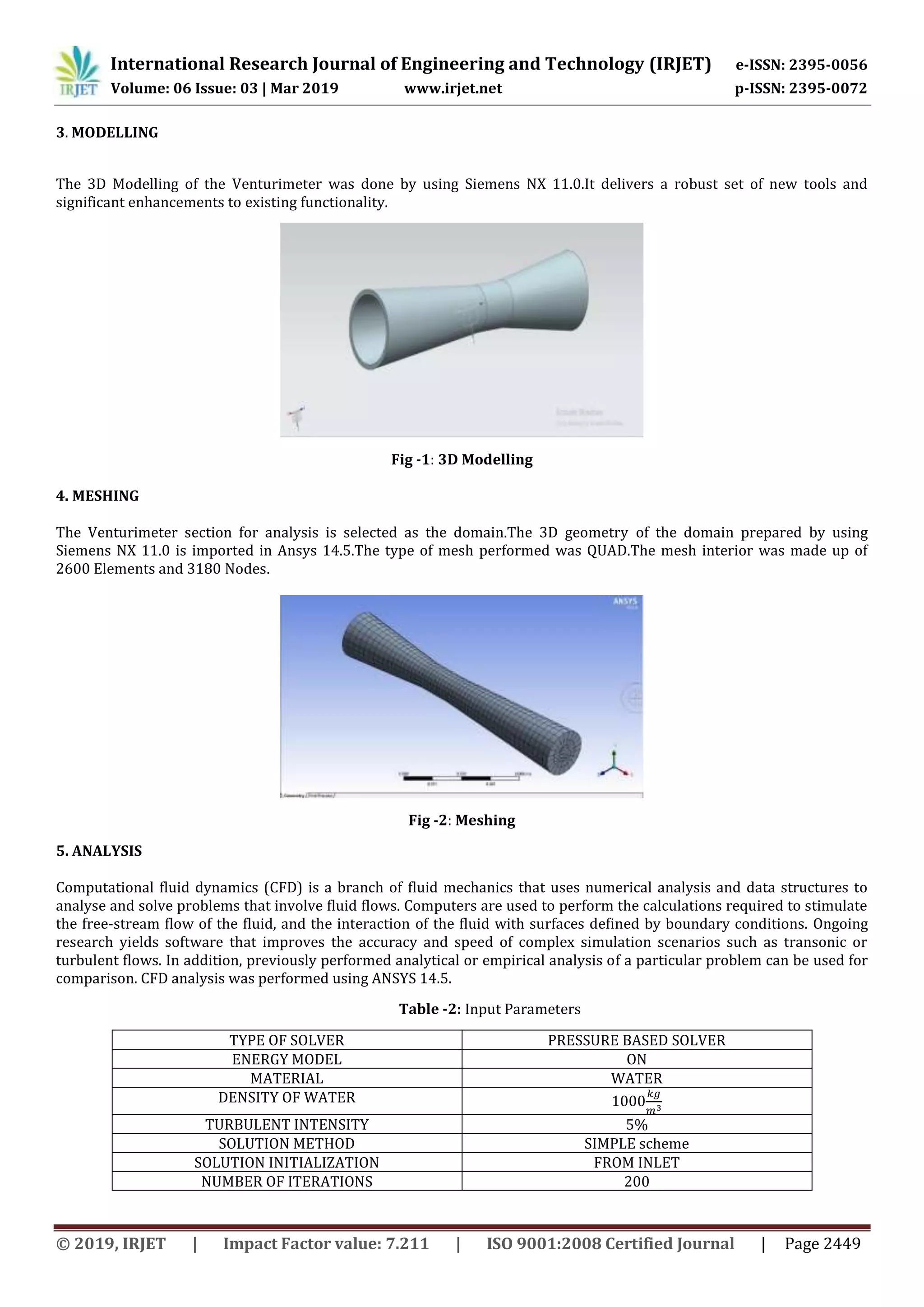 IRJET- Experimental Study on Flow through Venturimeter | PDF