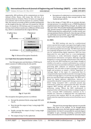 IRJET- Privacy Preserving Cloud Storage based on a Three Layer Security Model | PDF