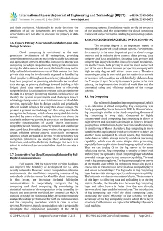 IRJET- Privacy Preserving Cloud Storage based on a Three Layer Security Model | PDF