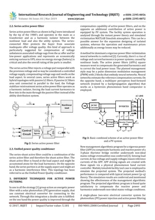 IRJET- Review: Active Power Filtering Techniques for Power System | PDF | Power and Energy ...