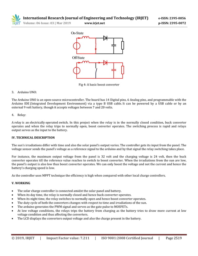 IRJET- MPPT Technique based Hybrid Solar Charge Controller | PDF