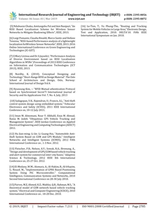 IRJET- IoT based Fisherman Border Alert System using GPS and WSN | PDF