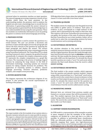 IRJET- Factoid Question and Answering System | PDF