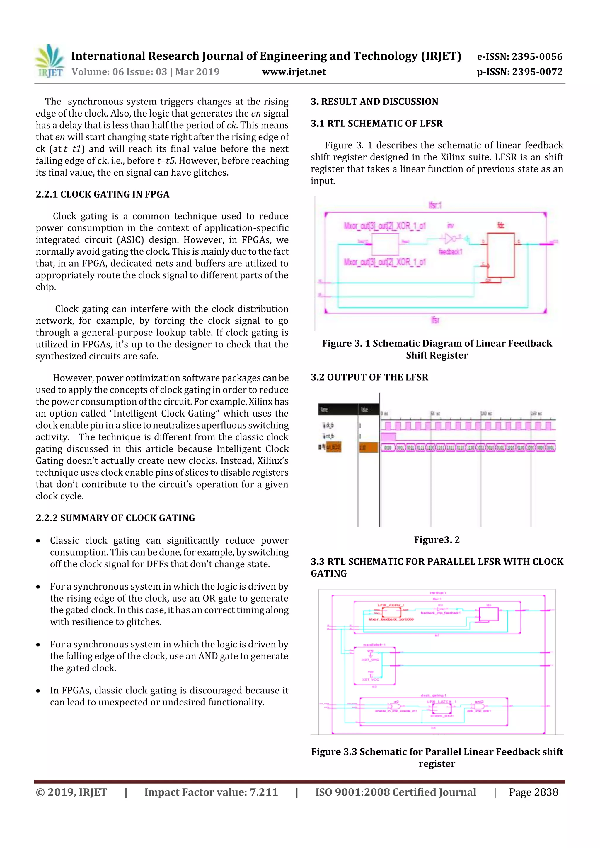 IRJET- A High Performance Parallel Architecture for Linear Feedback Shift Register | PDF