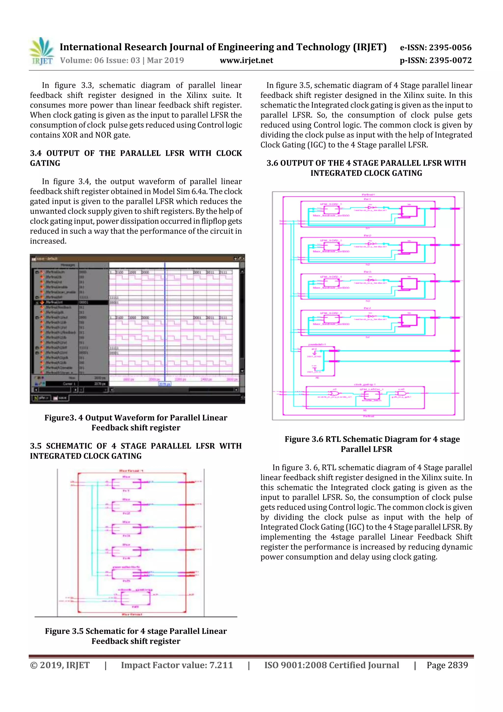 IRJET- A High Performance Parallel Architecture for Linear Feedback Shift Register | PDF