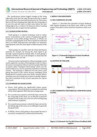 IRJET- A High Performance Parallel Architecture for Linear Feedback Shift Register | PDF