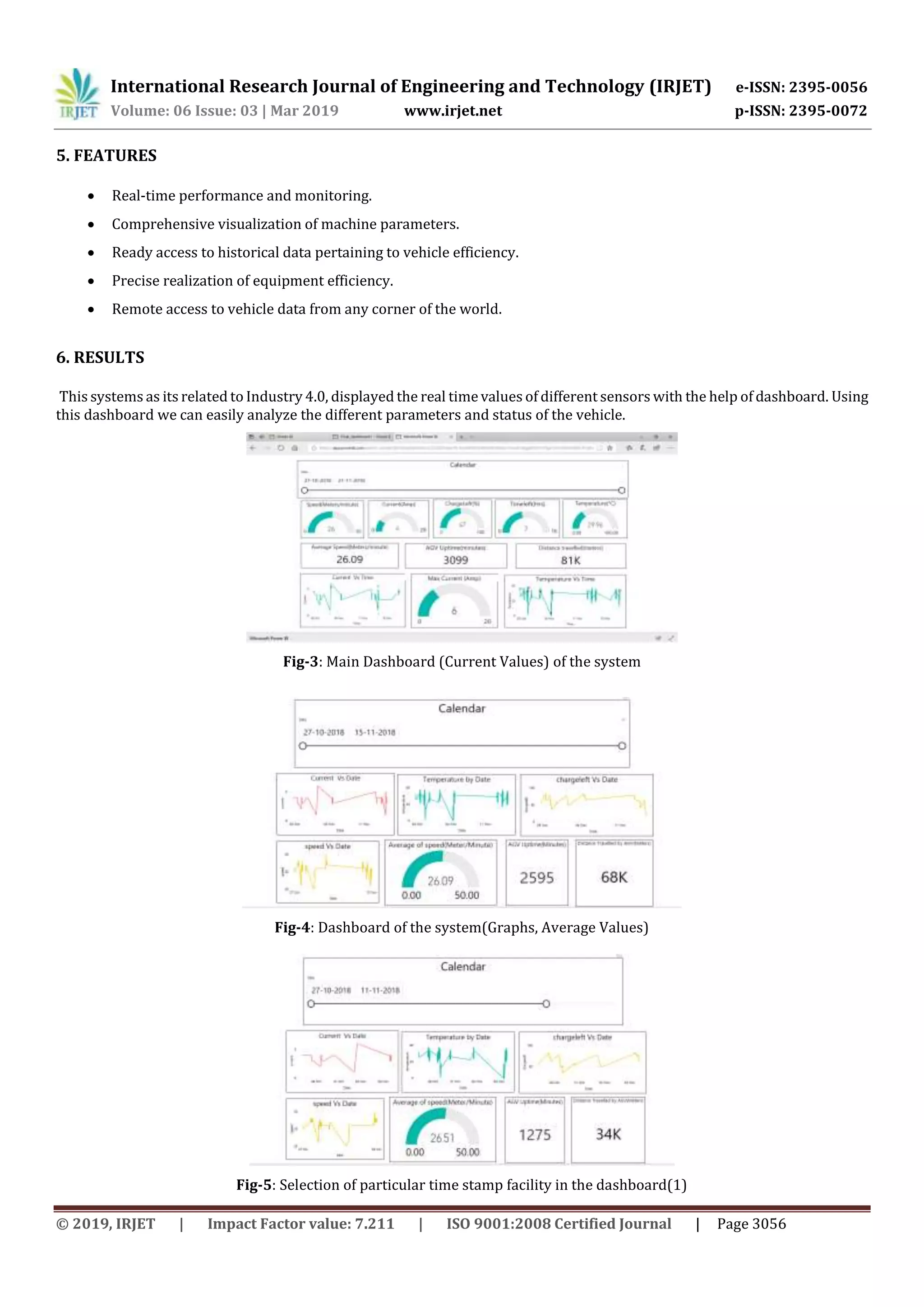 Irjet Sensors Implementation In Agv And Iot Based Data Visualization Over Client Server
