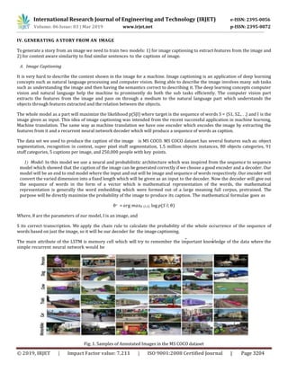 IRJET- Neural Story Teller using RNN and Generative Algorithm | PDF