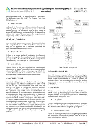 IRJET- Chore Pay – Magnified Task Colligation | PDF