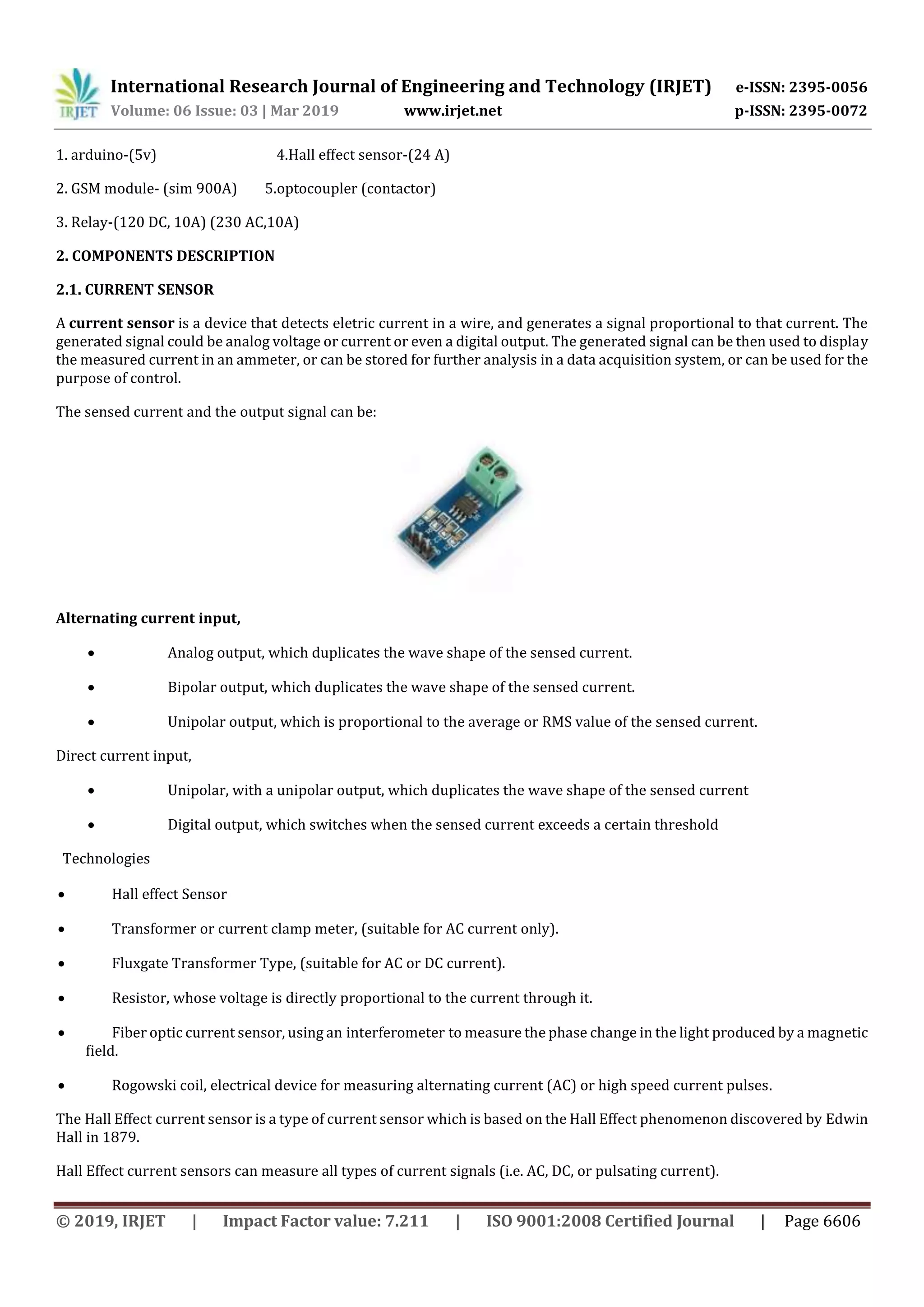 IRJET- Three Phase Fault Analysis in Three Phase Distribution Line | PDF | Internet of Things ...