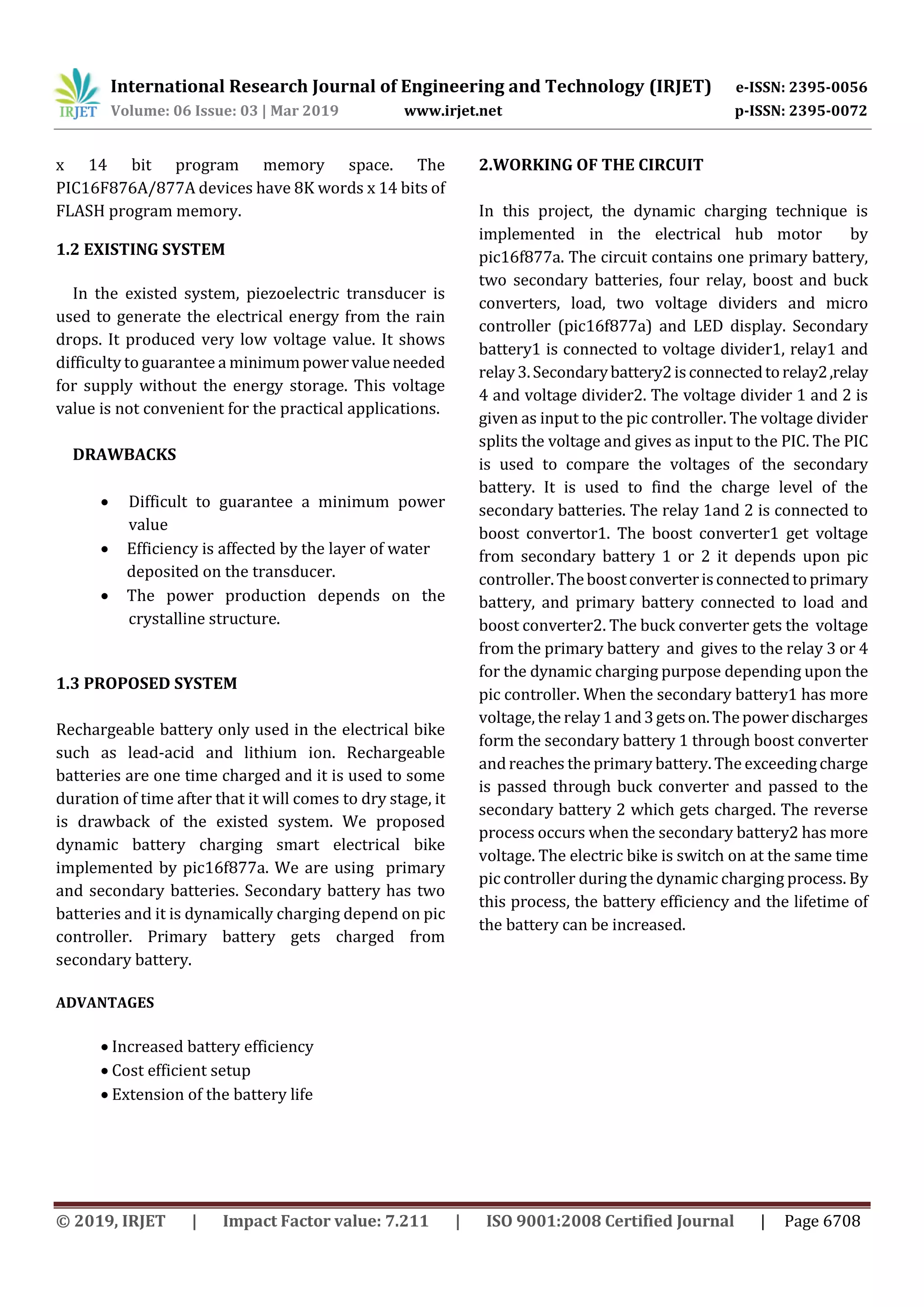 IRJET- Dynamic Chargingof the Lead Acid Battery using the Programmable ...