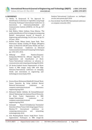 IRJET- A Fruit Quality Inspection Sytem using Faster Region Convolutional Neural Network | PDF