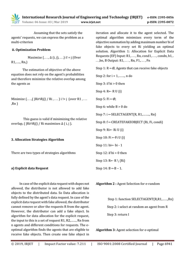 Irjet Data Leakage Detection Using Cloud Computing Pdf Computer 8360