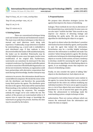 IRJET- Data Leakage Detection using Cloud Computing | PDF | Computer Software and Applications ...