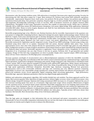 IRJET- Literature Survey on Hardware Addition and Subtraction | PDF