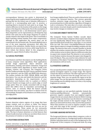IRJET- 3D Vision System using Calibrated Stereo Camera | PDF | 3-D Graphics | Computer Software ...