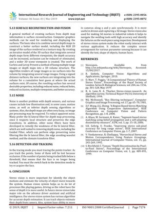 IRJET- 3D Vision System using Calibrated Stereo Camera | PDF | 3-D ...