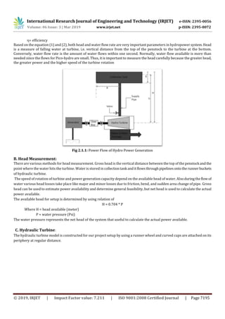 IRJET- Residential Hydro Power Generation | PDF