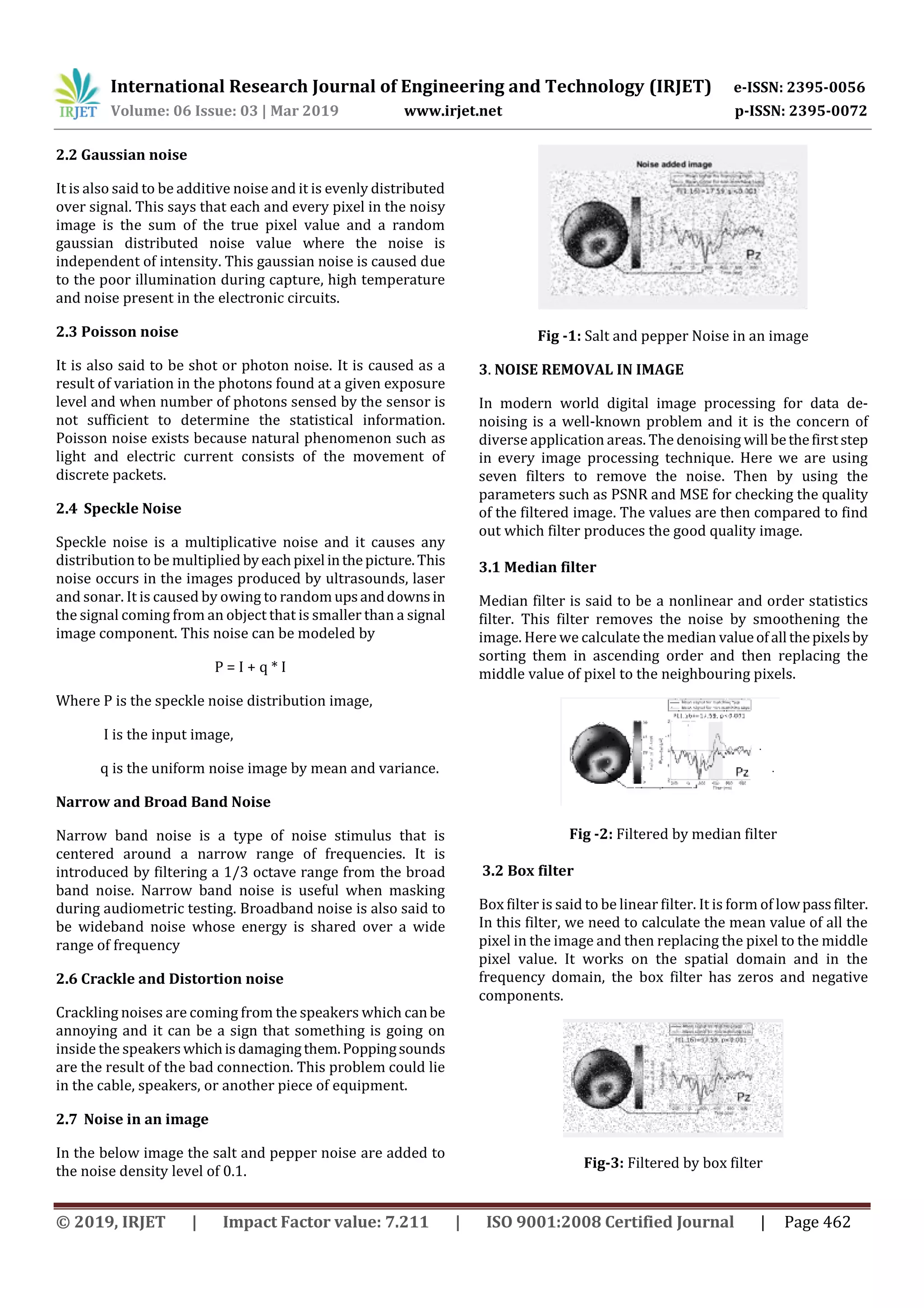 IRJET- Noise Cancellation | PDF