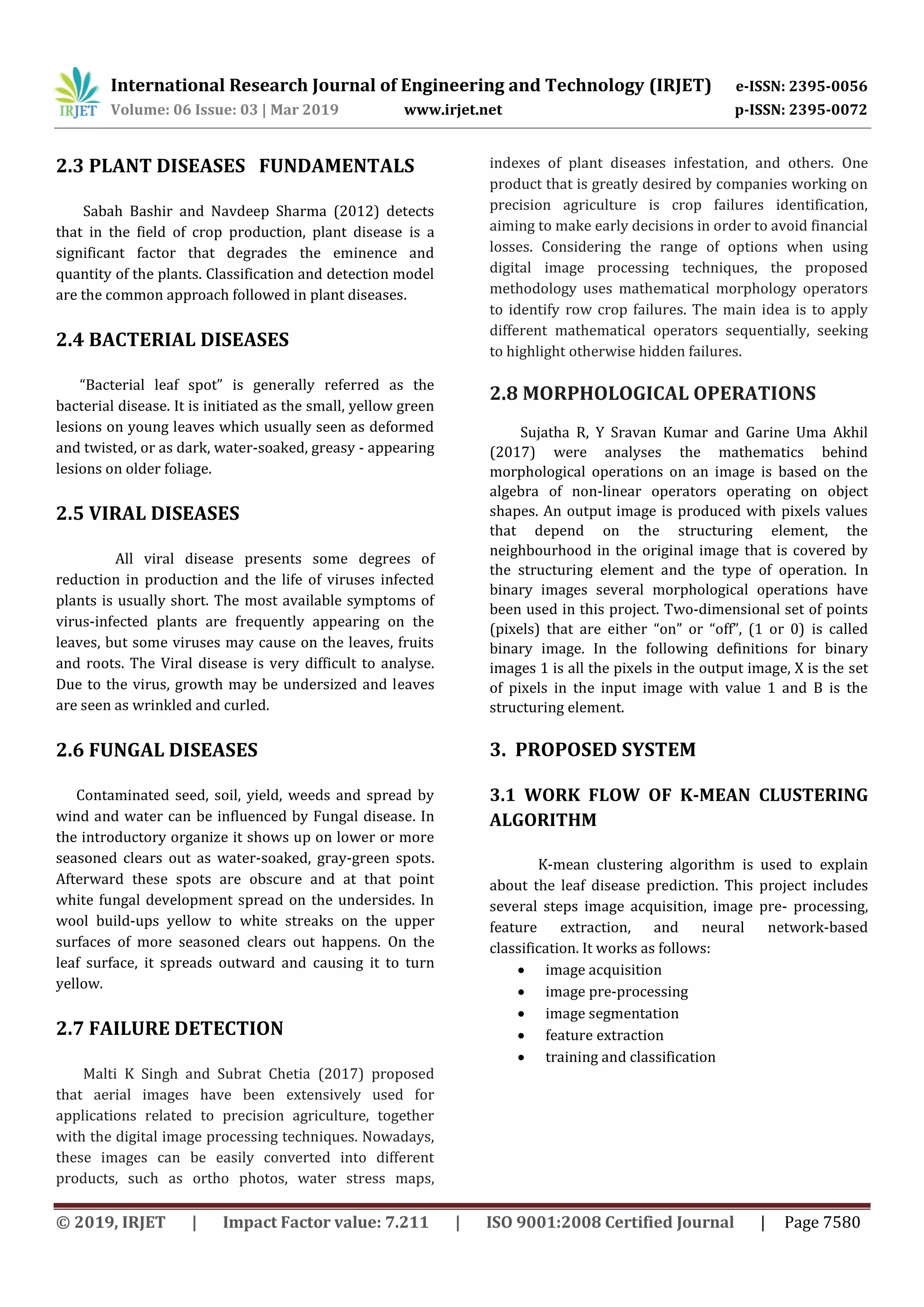 IRJET- Hybrid Model for Crop Management System | PDF