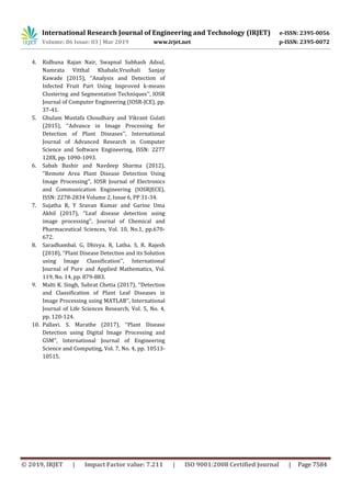 IRJET- Hybrid Model for Crop Management System | PDF