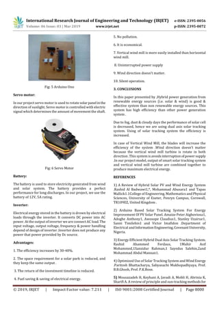 IRJET- Electrical Energy Generation by using Smart Solar Tracking ...