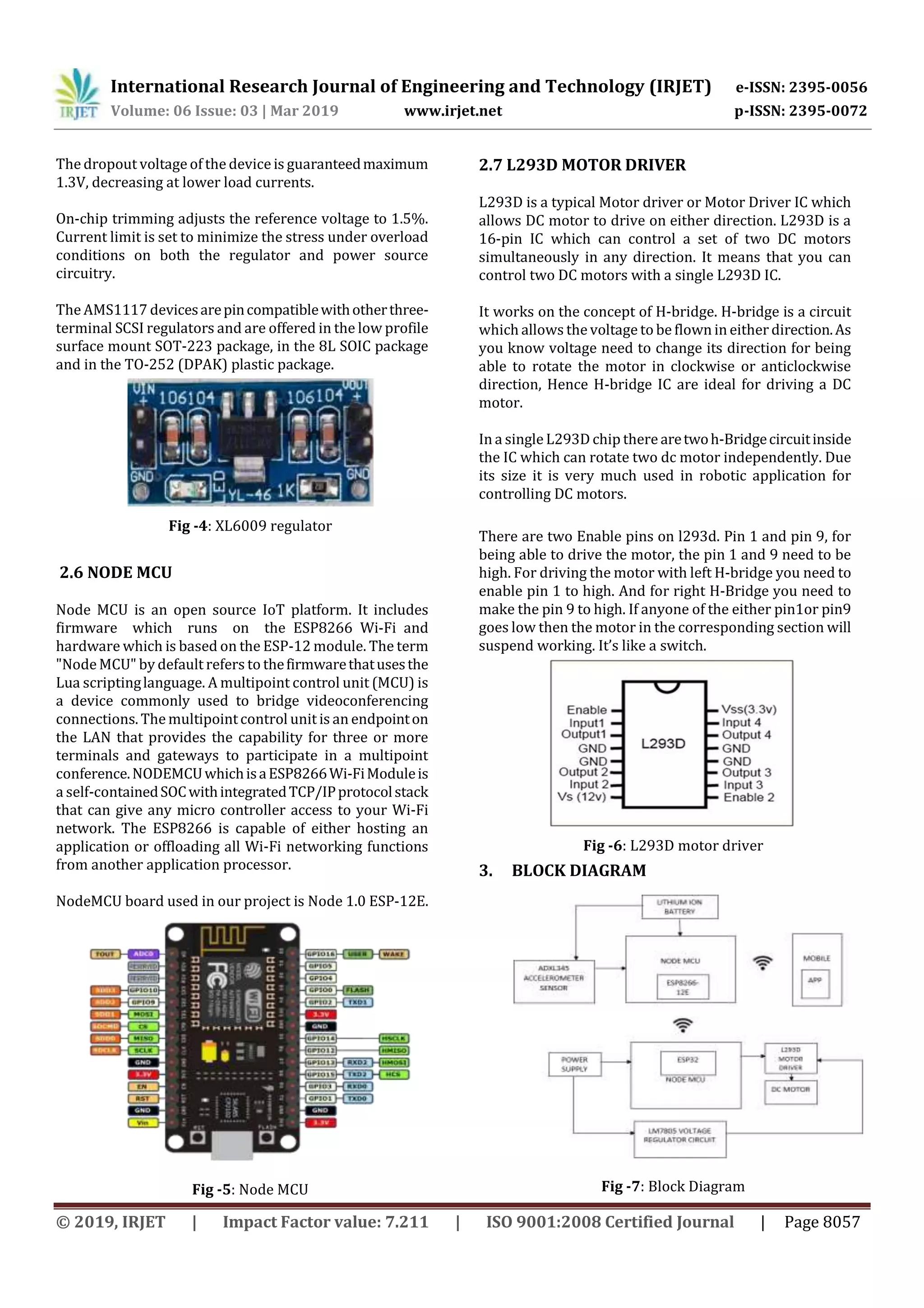 IRJET- Development of Intelligent Accelerometer and its Implementation with Speed control | PDF
