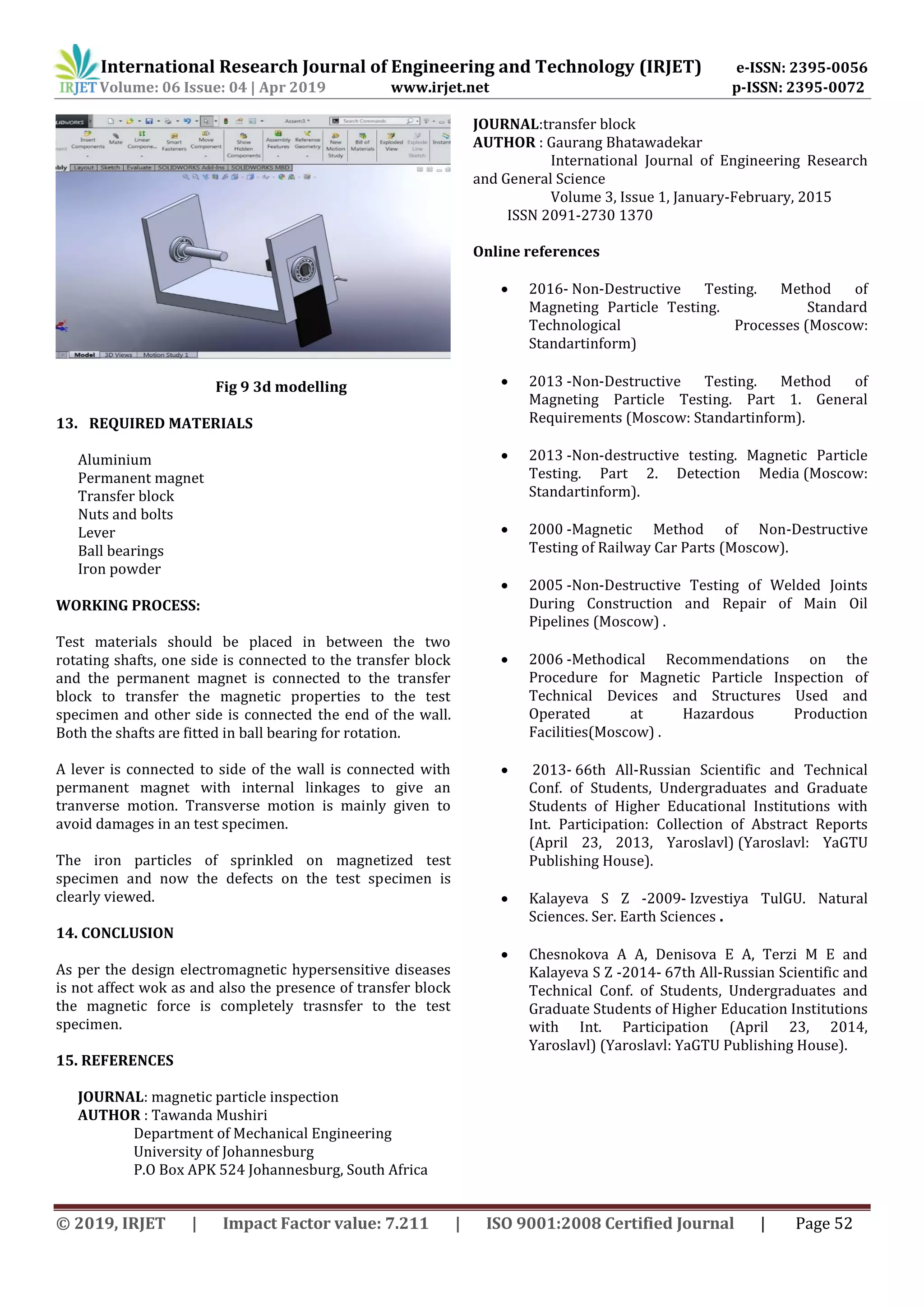 IRJET- Analysis of Surface Defects of Ferrous Castings by using ...