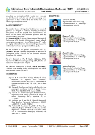 IRJET- Intelligent Overloading Prevention System in Trucks | PDF