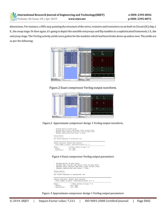 IRJET- Approximate Multiplier and 8 Bit Dadda Multiplier Implemented through Image Processing | PDF