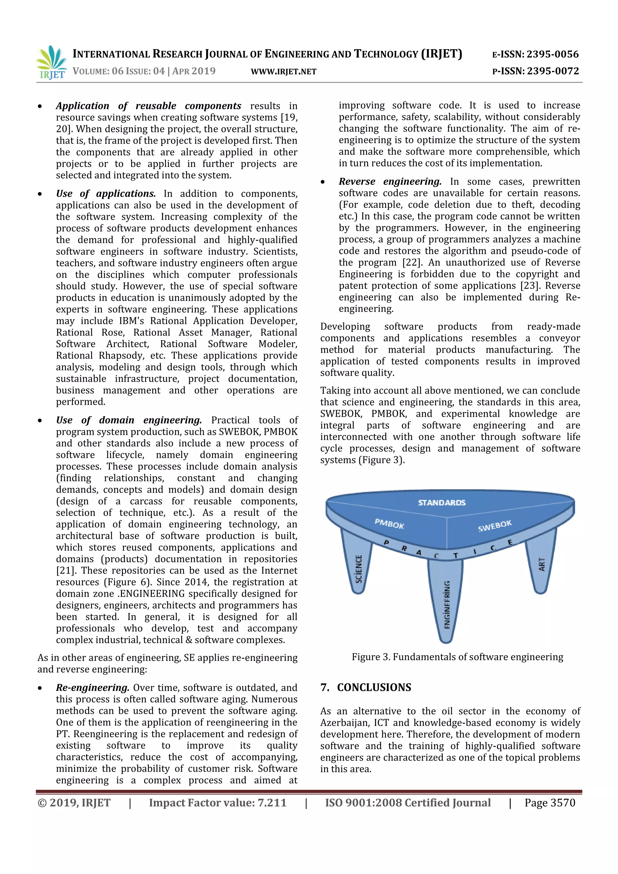 IRJET- Scientific-Theoretical Basics of Software Engineering | PDF