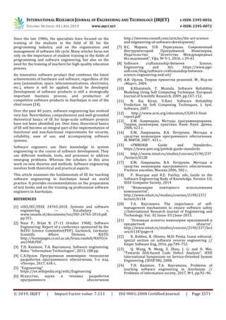 IRJET- Scientific-Theoretical Basics of Software Engineering | PDF