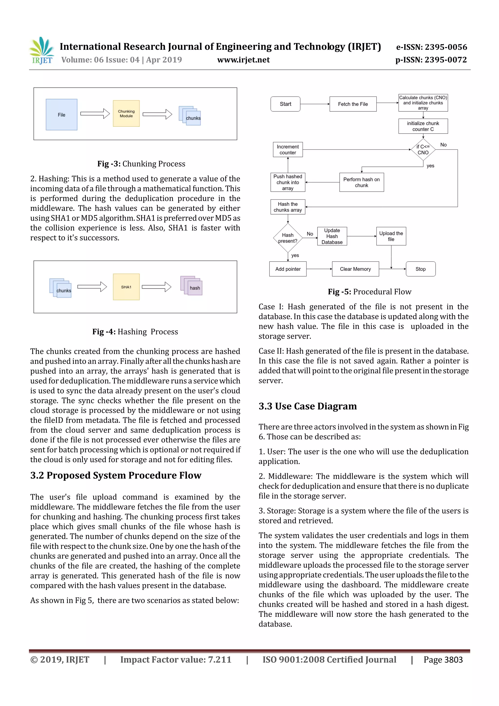 IRJET- Cloud based Deduplication using Middleware Approach | PDF IRJET- Cloud based Deduplication using Middleware Approach | PDF