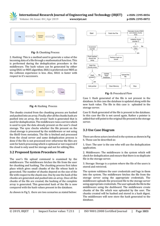 IRJET- Cloud based Deduplication using Middleware Approach | PDF | Data Storage and Warehousing ...