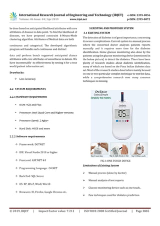 IRJET- Predicting Diabetes Disease using Effective Classification ...