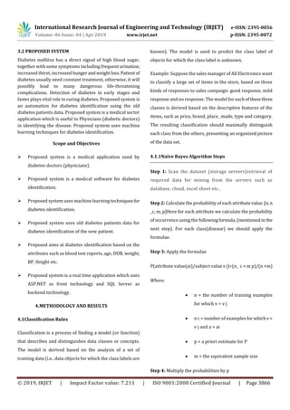 IRJET- Predicting Diabetes Disease using Effective Classification ...