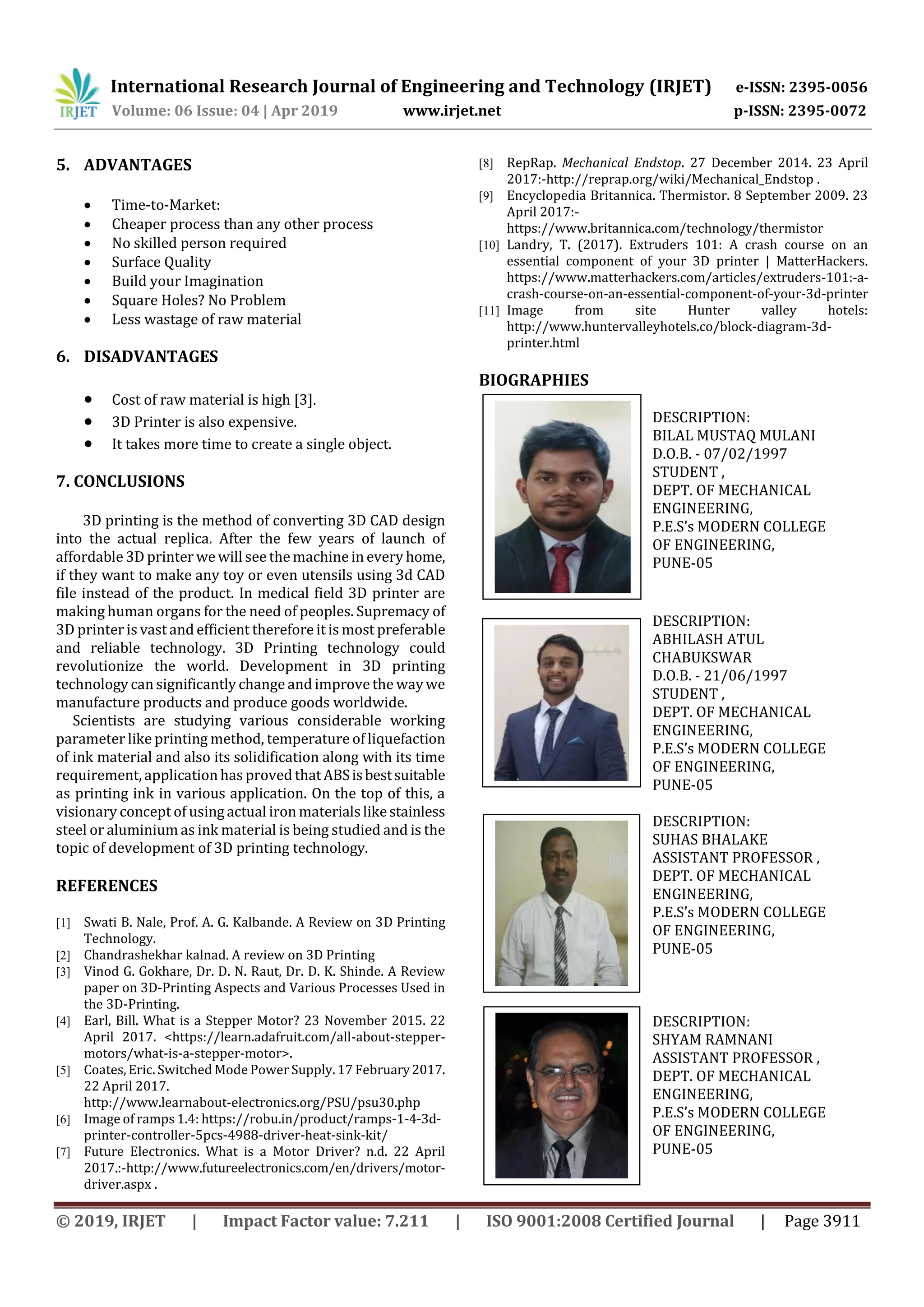 IRJET- Review on Low Cost 3D Printing | PDF | 3-D Graphics | Computer Software and Applications