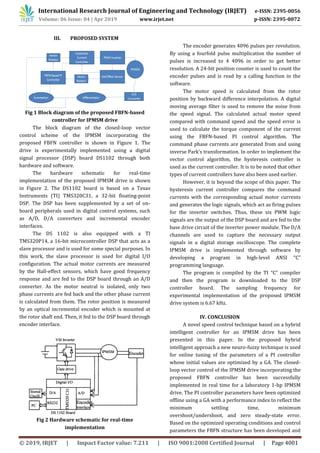 IRJET- Hybrid Intelligent Controller for Interior Permanent Magnet Synchronous Motor Drives ...