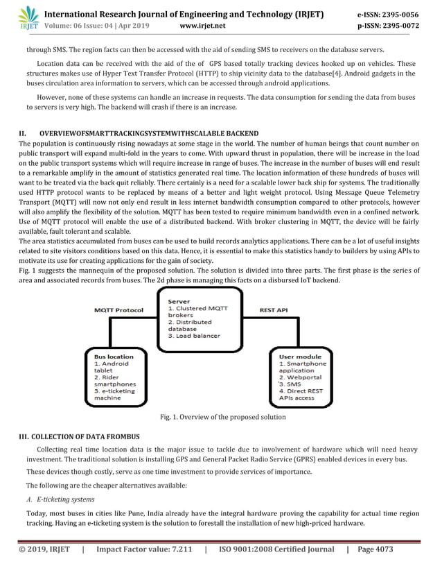 IRJET- Smart Bus Ticket System using IoT Technology | PDF