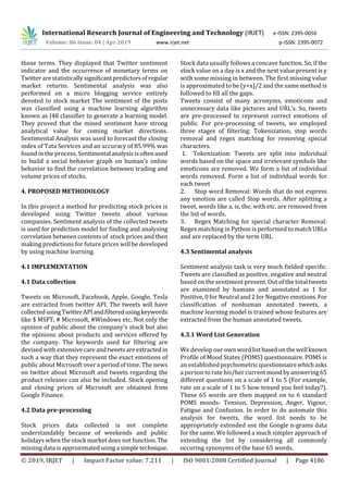 IRJET- Sentimental Analysis of Twitter for Stock Market Investment | PDF | Computing ...
